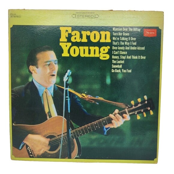 Media | Vintage 1966 Faron Young Record Vinyl Album Hilltop Js637 Mono ...